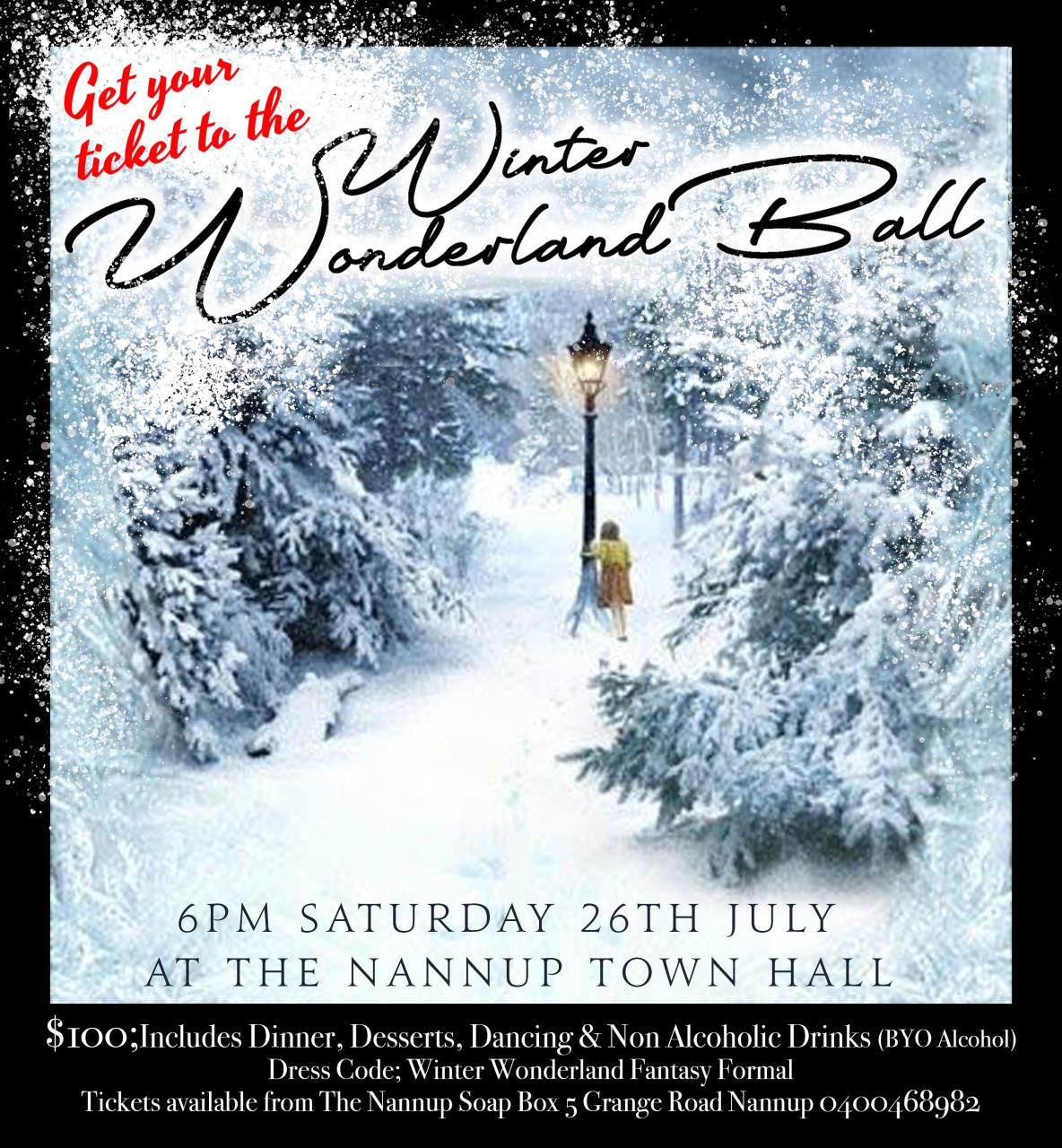 The Nannup Winter Wonderland Ball » Shire of Nannup